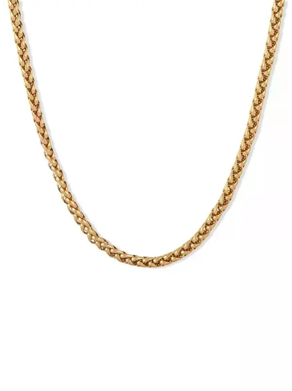 Givenchy 1990s Wheat Chain Necklace - Gold