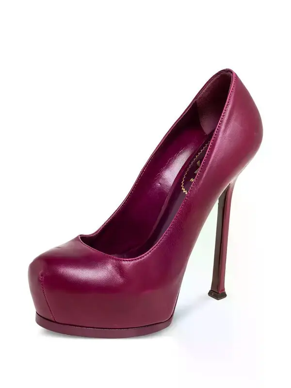 Saint Laurent 125mm Tribtoo Pumps - Red