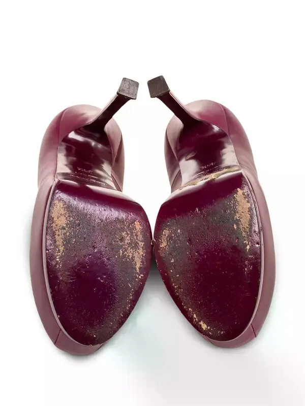 Saint Laurent 125mm Tribtoo Pumps - Red