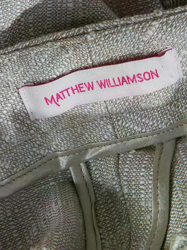 Matthew Williamson Vintage Button-closure Trousers