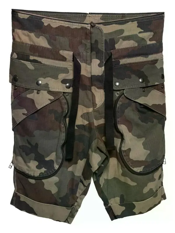 Faith Connexion Camouflage Cargo Shorts