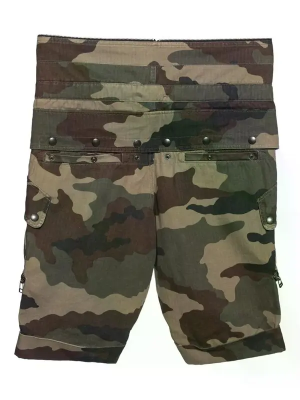 Faith Connexion Camouflage Cargo Shorts