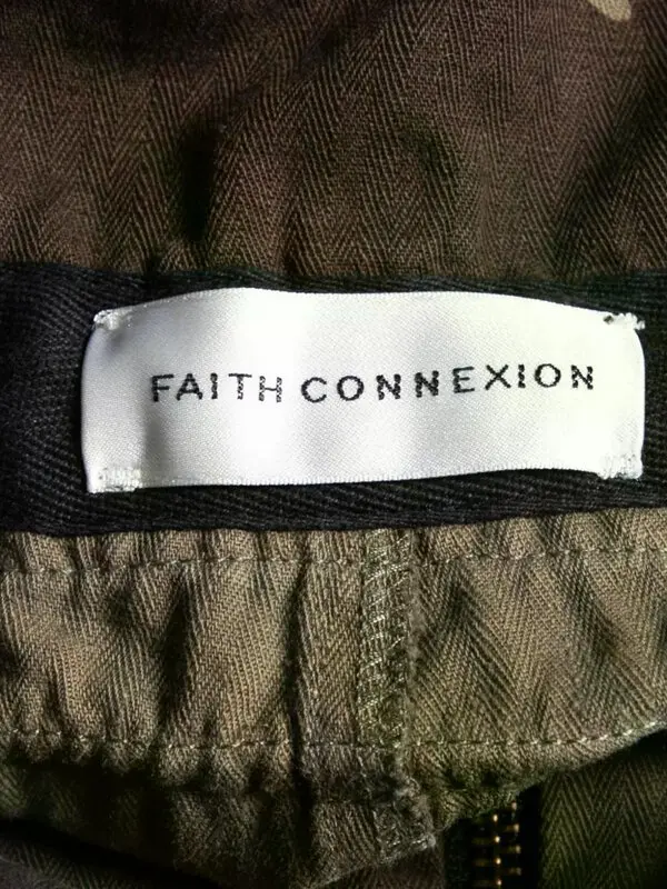 Faith Connexion Camouflage Cargo Shorts