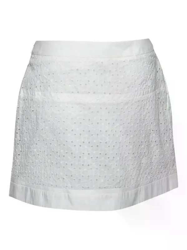 Roberto Cavalli Vintage Lace-panel Skirt
