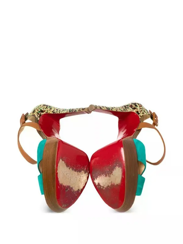 CHRISTIAN LOUBOUTIN 140mm Leather Sandals