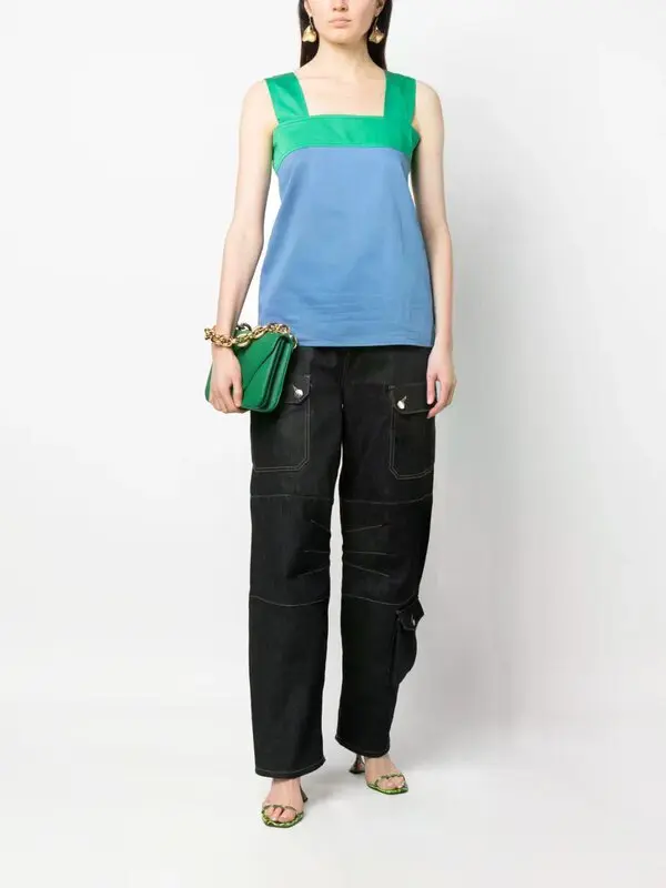Saint Laurent Pre-owned 1970s Sleeveless Top
