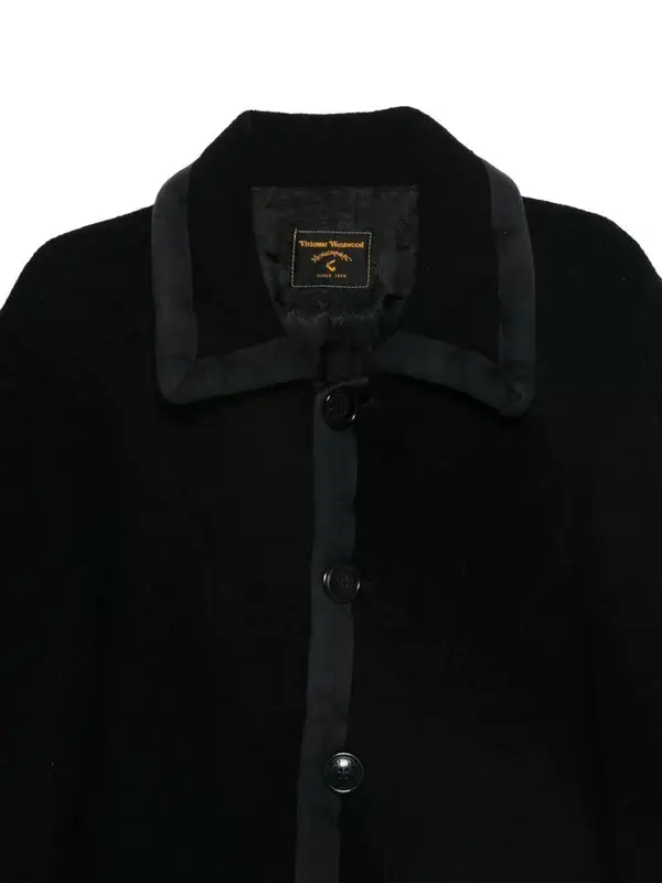 VIVIENNE WESTWOOD 1990s Single-breasted Wool Coat
