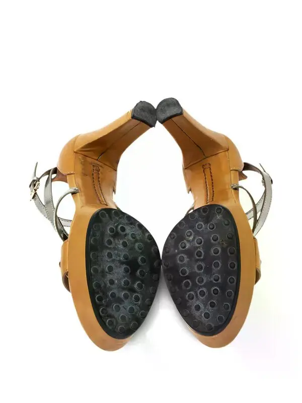 TOD'S 115mm Platform Buckle Sandals