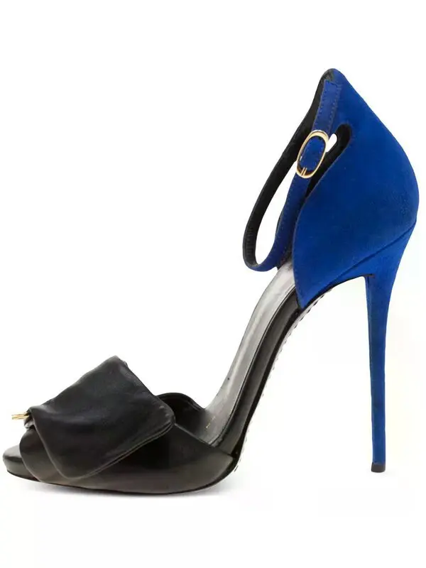 GIUSEPPE ZANOTTI Leather Safety Sandals