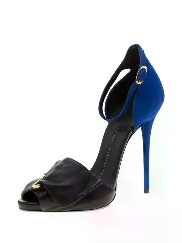 GIUSEPPE ZANOTTI Leather Safety Sandals