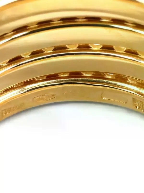 BVLGARI 18k Yellow B.zero1 Diamond Ring - Gold