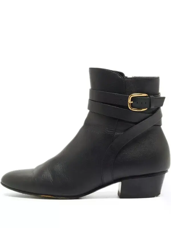Gucci Leather Ankle Boots