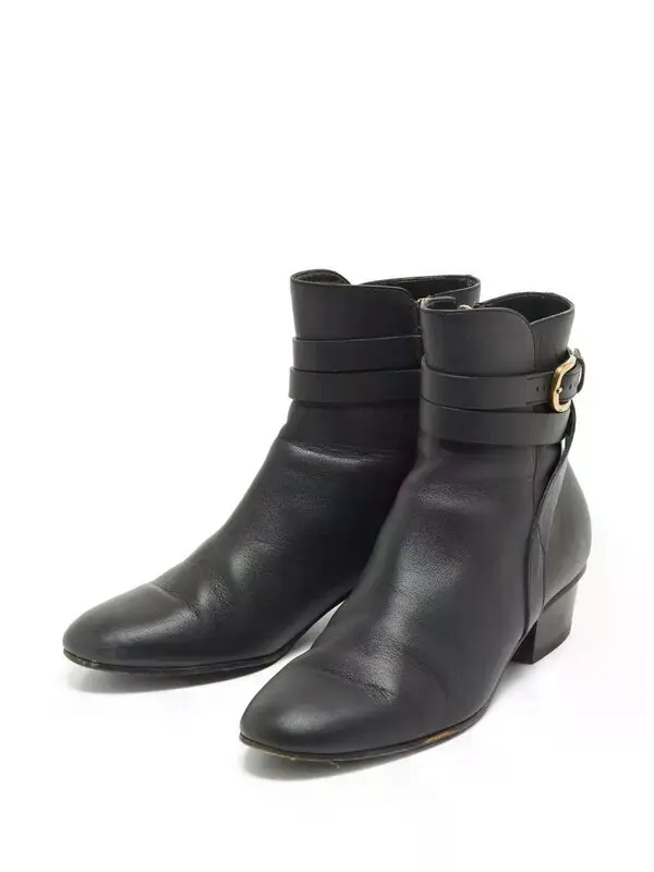 Gucci Leather Ankle Boots