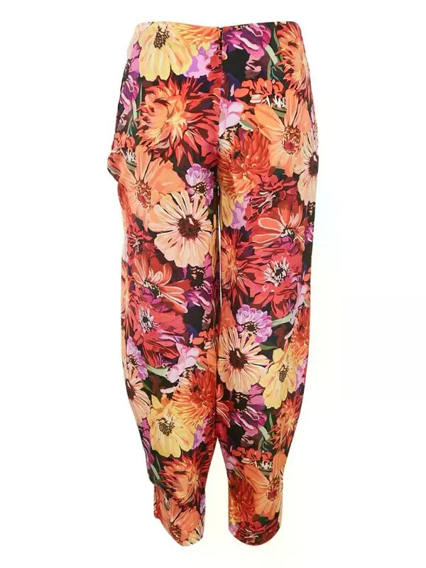 Stella McCartney Floral-print Wide-leg Trousers