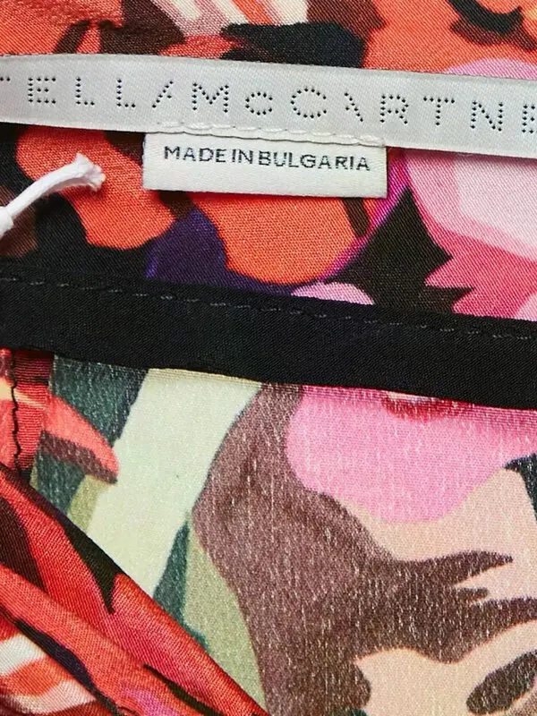 Stella McCartney Floral-print Wide-leg Trousers