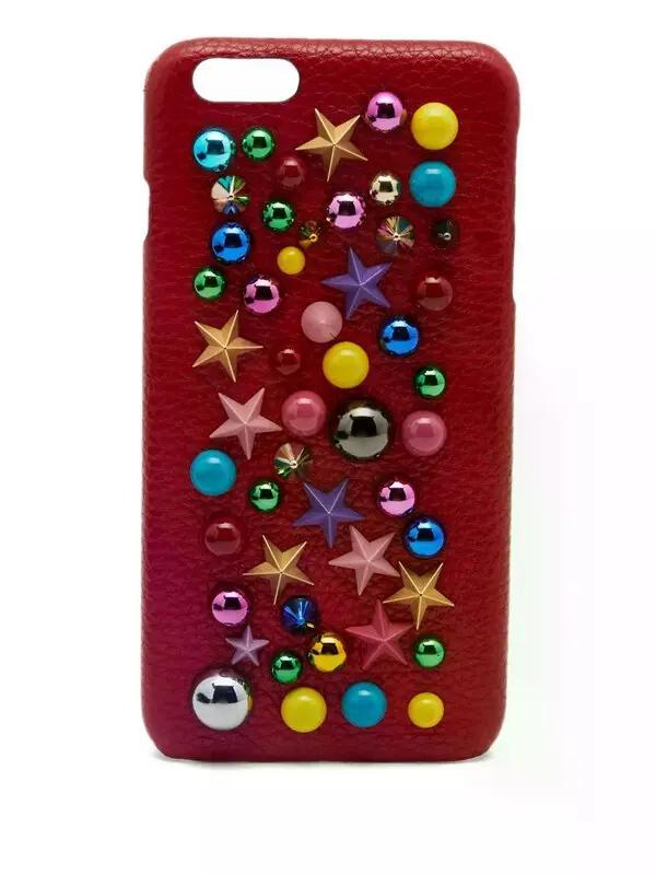 Dolce & Gabbana Stud-embellished Iphone 6 Case - Red