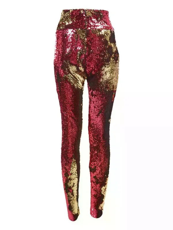 Alexandre Vauthier Sequined-panel Trousers