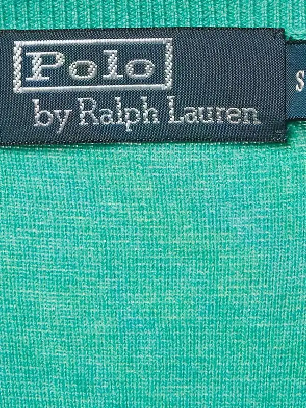Polo Ralph Lauren Vintage V-neck Sweater - Green