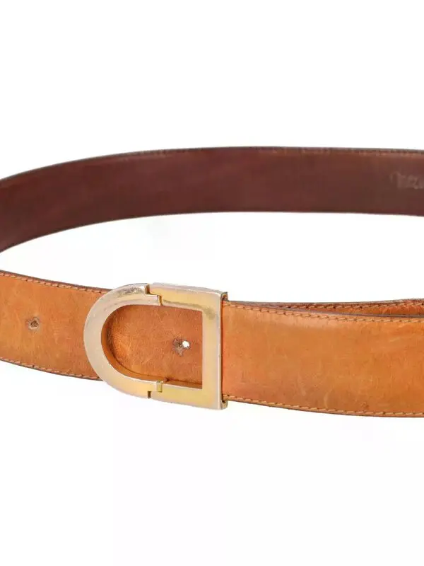 Vintage Thin Leather Belt