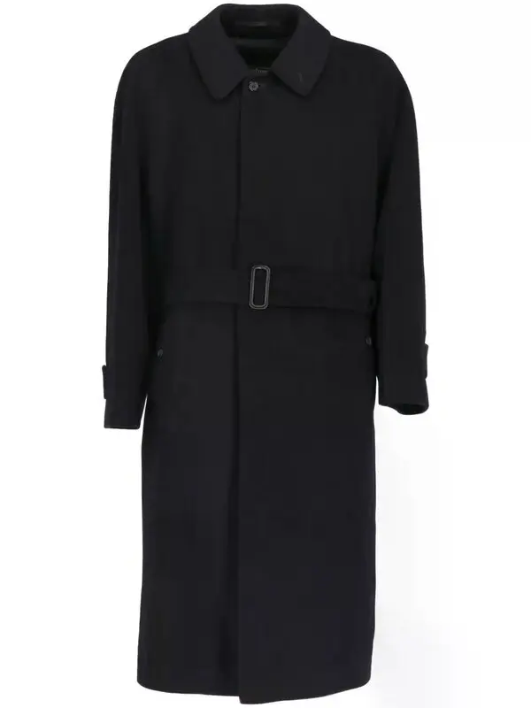 Burberry 1990s Cashmere Trench Coat