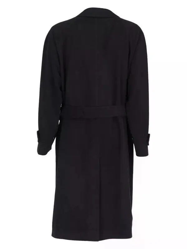 Burberry 1990s Cashmere Trench Coat