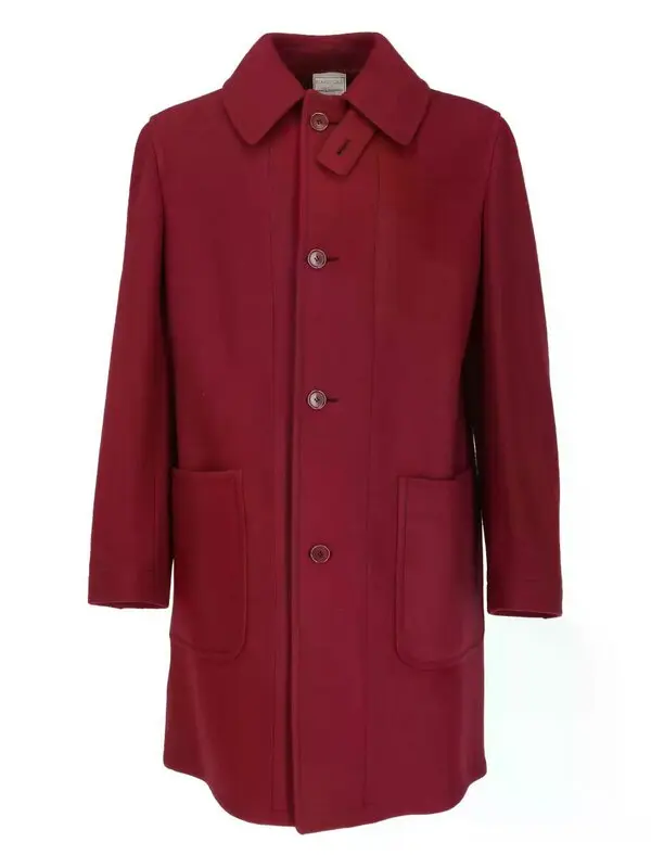 ROMEO GIGLI 1990s Single-breasted Wool Coat
