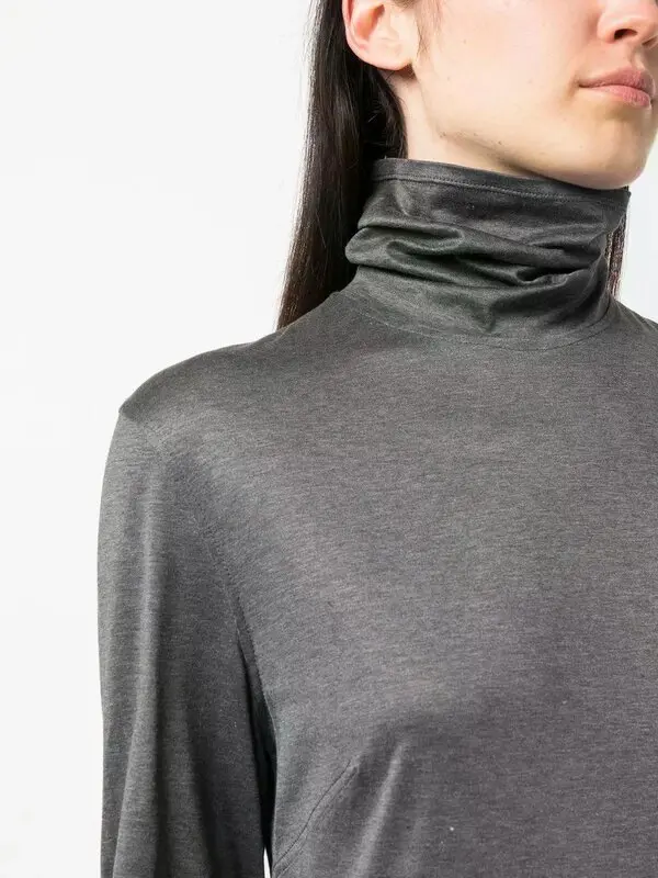 Saint Laurent 2000s Roll-neck Long-sleeve T-shirt