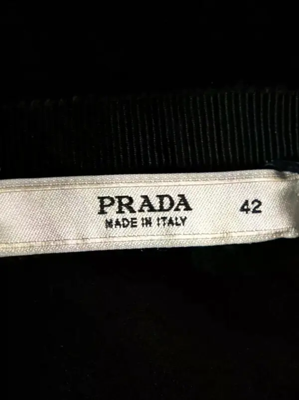 Prada Satin Short-sleeve Blouse
