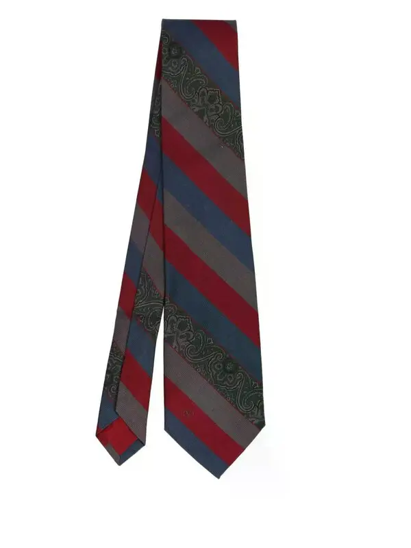 Valentino Garavani Regimental Tie - Grey