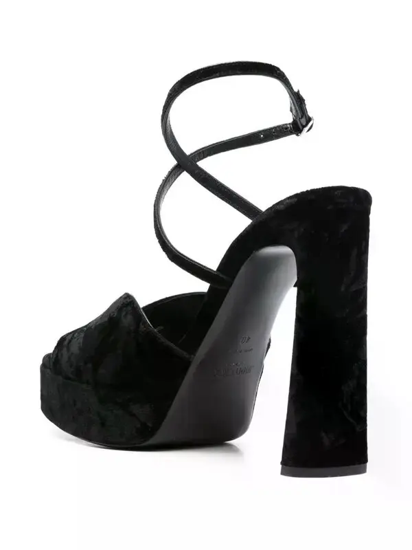 JIMMY CHOO 125mm Karli Heeled Sandals