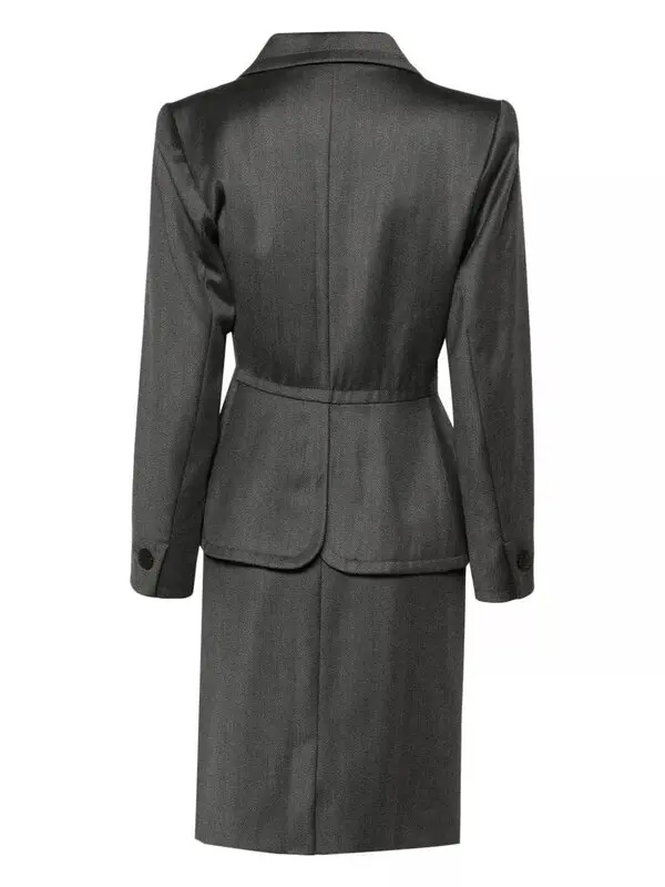 Saint Laurent 1980s Wool Skirt Suit