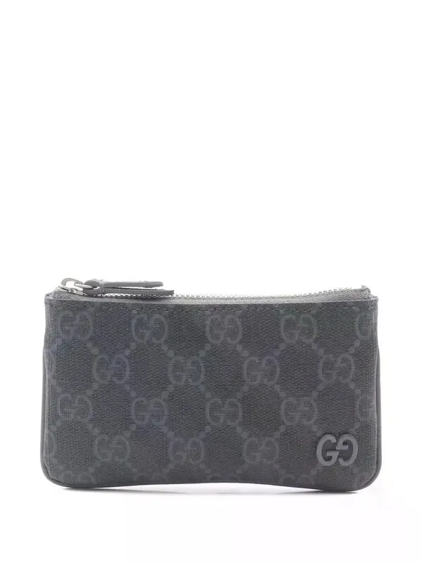 Gucci Gg Supreme Coin Purse - Grey