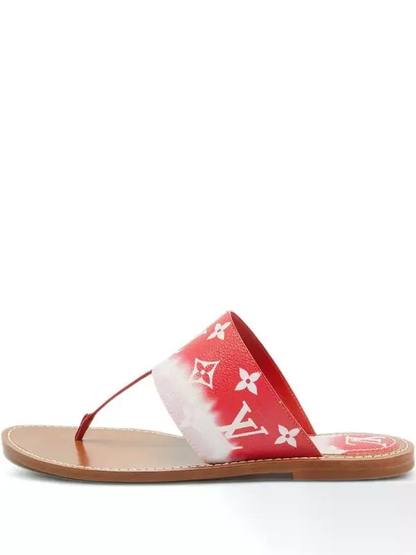 LOUIS VUITTON Monogram Ombre Sandals