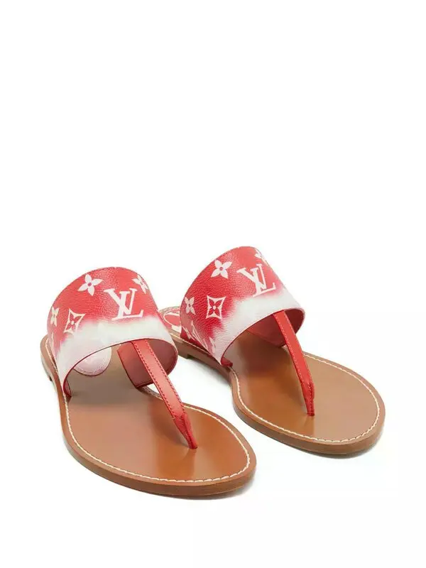 LOUIS VUITTON Monogram Ombre Sandals