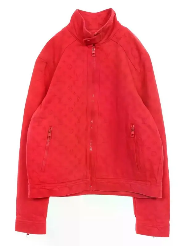 LOUIS VUITTON Monogram Zip-up Jacket