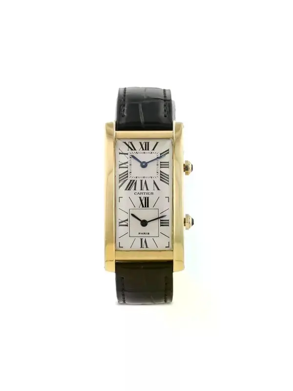 CARTIER 1990s Tank Cintree 23mm - White