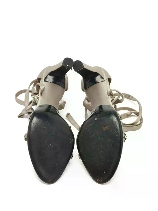 Gucci 95mm Crystal-embellished Sandals