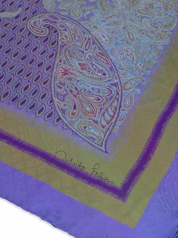 MILA SCHON Pre-owned Silk Scarf