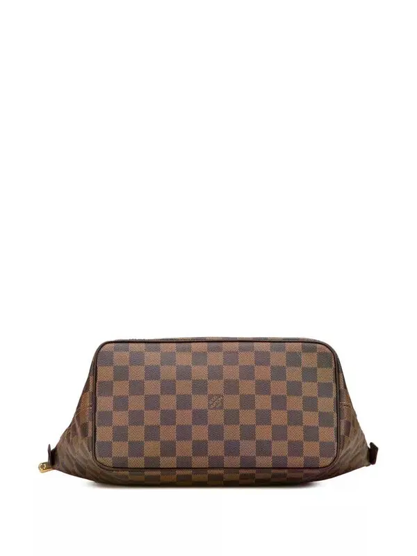 LOUIS VUITTON 2007 Damier Ebene Saleya Pm Handbag - Brown