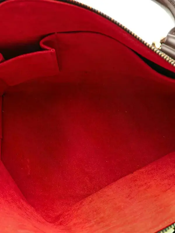 LOUIS VUITTON 2007 Damier Ebene Saleya Pm Handbag - Brown