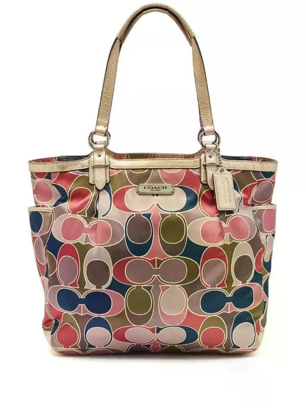 COACH Signature Pattern Tote