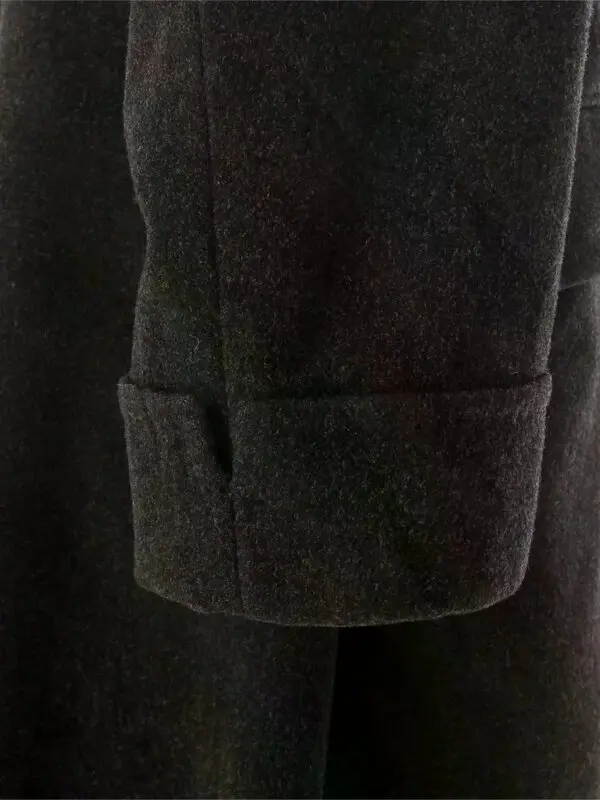 A.N.G.E.L.O. VINTAGE CULT 1990s Single-breasted Wool-cashmere Coat - Grey