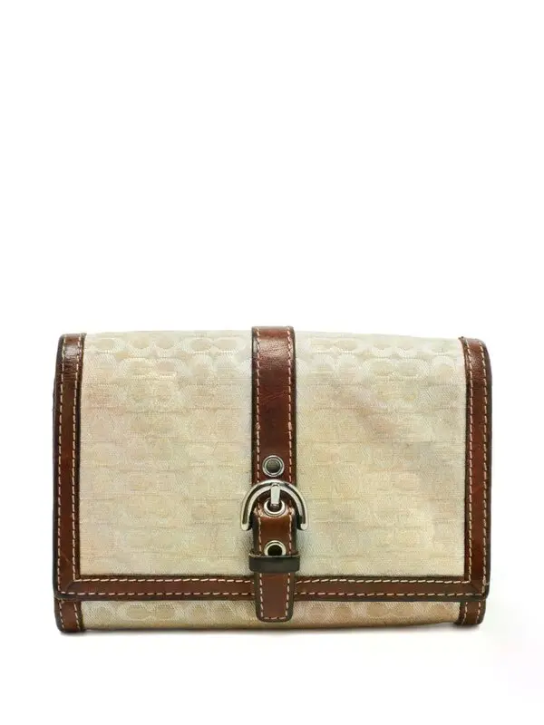 COACH® 2024 Monogram Wallet - Neutrals