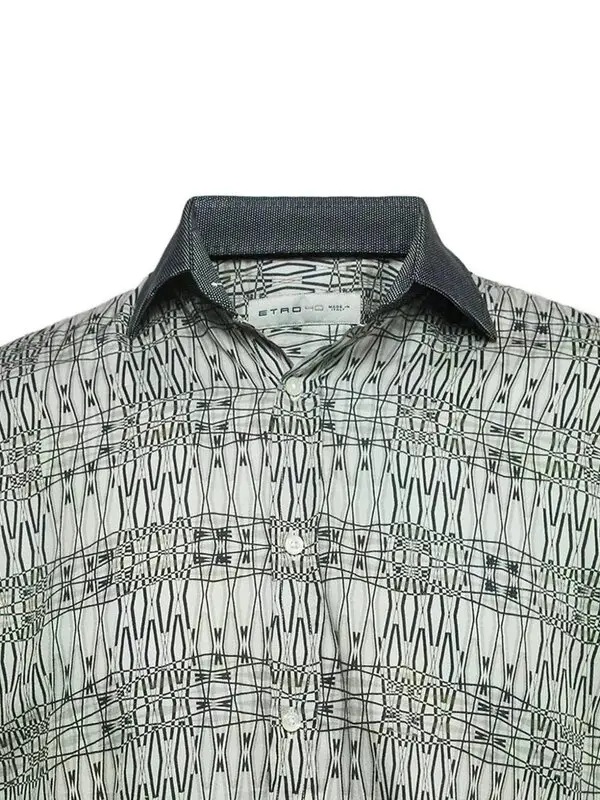Etro Geometric-pattern Cotton Shirt