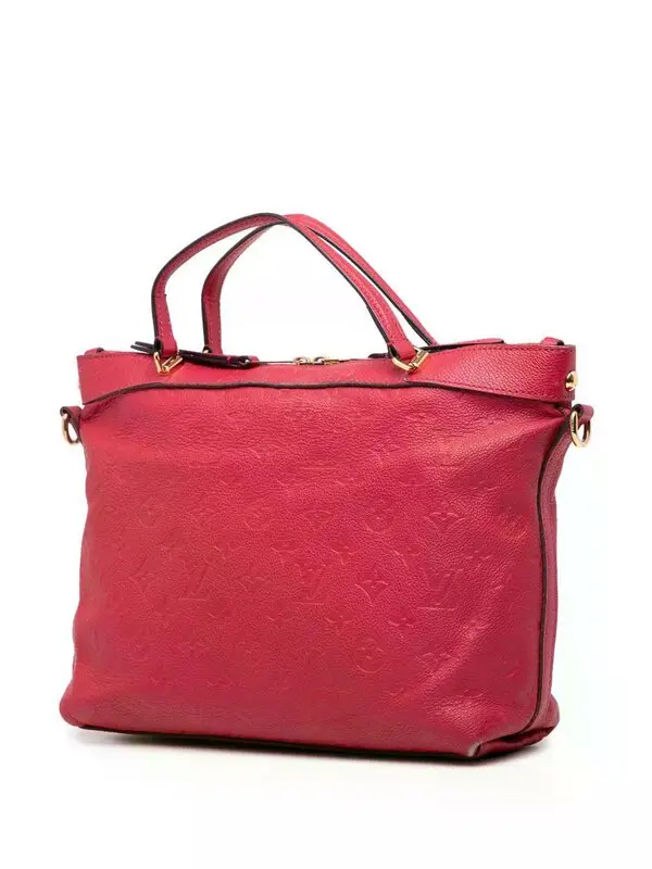 LOUIS VUITTON 2015 Monogram Empreinte Bastille Pm Satchel