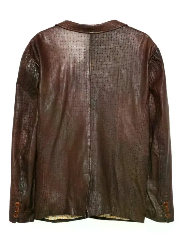 A.N.G.E.L.O. VINTAGE CULT 1990s Leather Blazer