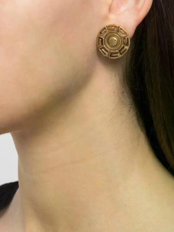 Givenchy 1980s G-logo Earrings