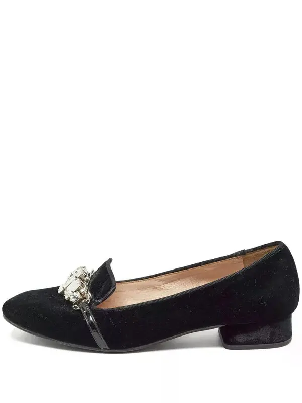 Miu Miu Crystal-embellished Ballet Flats