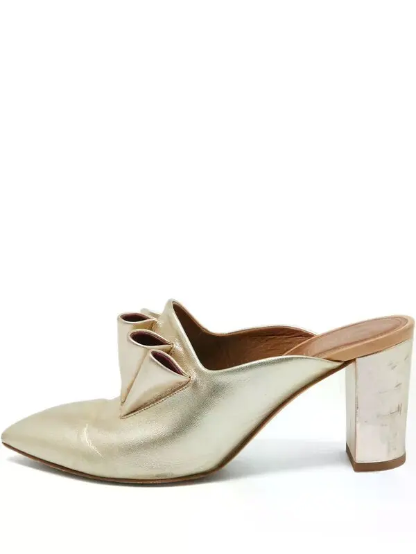 MALONE SOULIERS 75mm Leather Mules