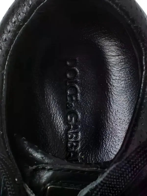 Dolce & Gabbana Leather Low-top Sneakers